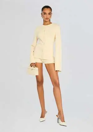 SEROYA Tira Cardigan - Eggshell