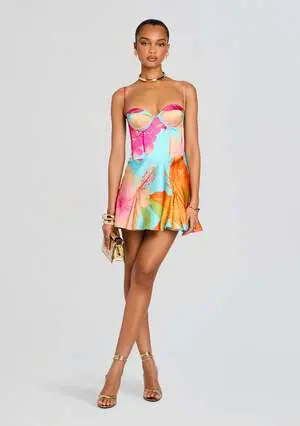 Retrofete Printed Cocktail Dresses