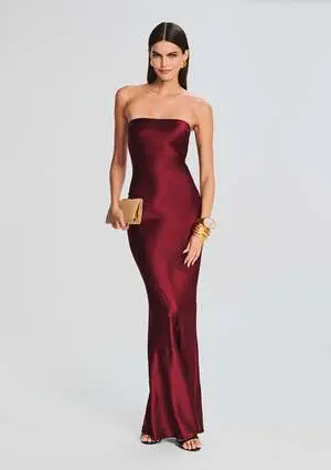 Retrofete Keaton Silk Gown