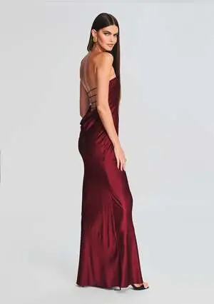 Retrofete Keaton Silk Gown