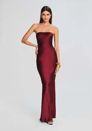 Retrofete Keaton Silk Gown