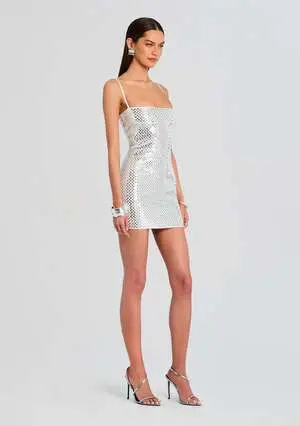 Retrofete Avanyah Embellished Knit Dress