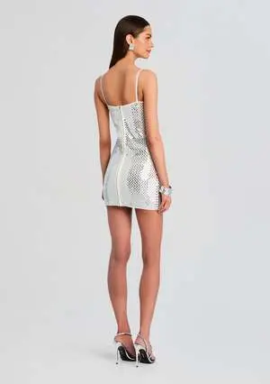 Retrofete Avanyah Embellished Knit Dress
