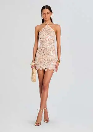 Open Back Mini Cocktail Dresses