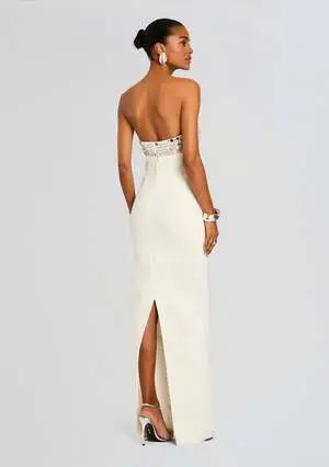 Retrofete Esmerelda Strapless Sequin Dress