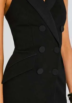 SANS FAFF Juniper Mini Dress - Black