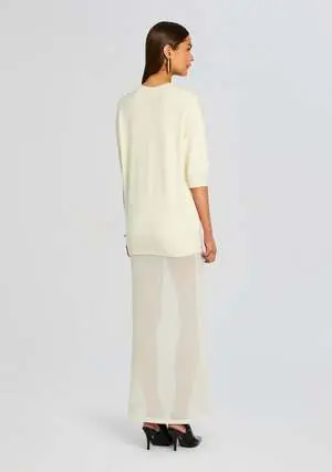 SEROYA Arwen Maxi Dress - Eggshell