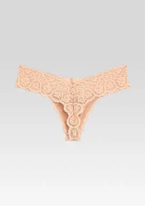 Commando Tulip Tanga Thong - Ivory