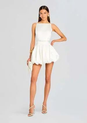 Retrofete Isolde Mini Dress - White