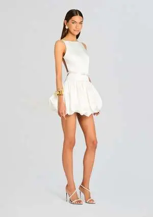Retrofete Isolde Mini Dress - White