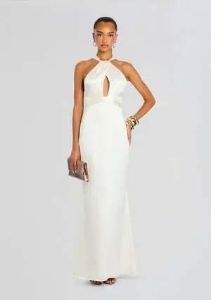 Retrofete Magnolia Dress - White