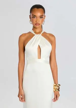 Retrofete Magnolia Dress - White