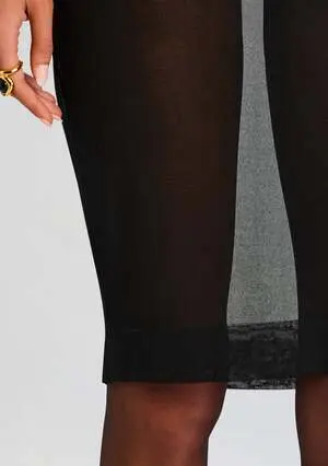 SEROYA Lucille Midi Skirt