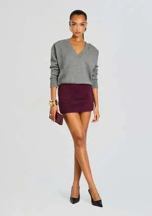 SEROYA Sylvie Sweater - Medium Grey