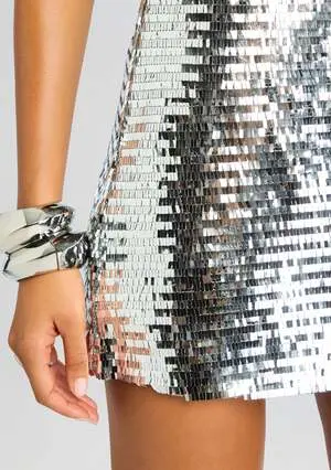 Retrofete Tula Sequin Mini Dress