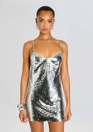 Retrofete Tula Sequin Mini Dress