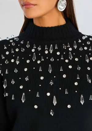 Retrofete Christa Embellished Sweater