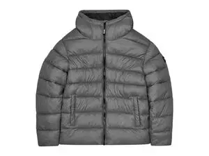 Trapstar Hooded Puffer Jacket - Grey
