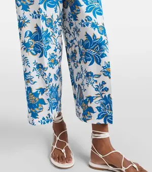 Etro Printed Wide-leg Pants