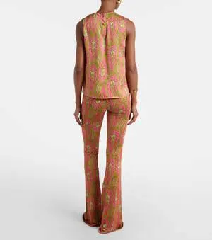 Etro Paisley Flared Pants