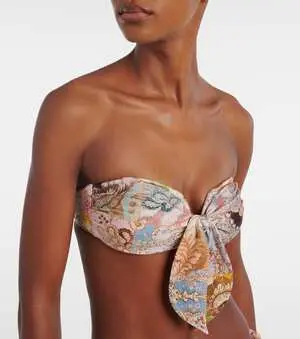 Zimmermann Daylight Printed Bikini Top