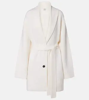 TOTEME Belted Wool Coat