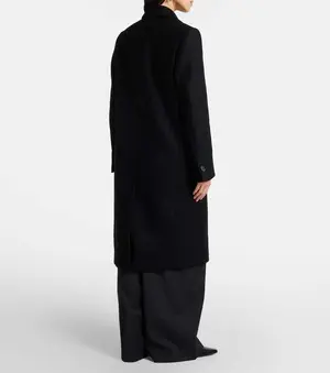TOTEME Wool-blend Coat - Black