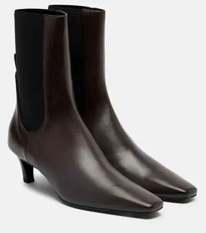TOTEME 50 Leather Chelsea Boots