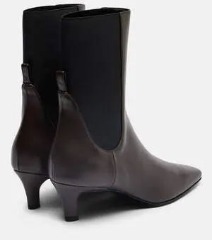 TOTEME 50 Leather Chelsea Boots