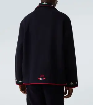 BODE Carroll Embroidered Wool Jacket
