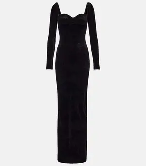 Balenciaga Frill Evening Dresses For Women