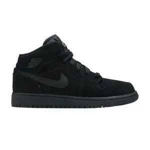 JORDAN 1 Mid Sneakers - Black