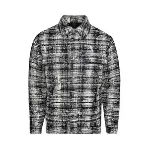 Amiri Tweed Padded Overshirt