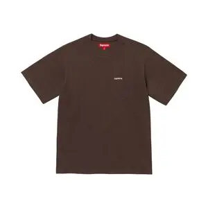 Supreme Short-sleeve Pocket Tee - Brown