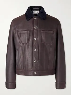 Loewe Shearling Outerwear For Men