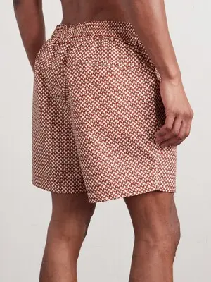 Derek Rose Printed Mid-length Swim Shorts