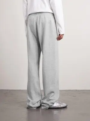 THE ELDER STATESMAN Daily Cotton And Cashmere-blend Jersey Sweatpants