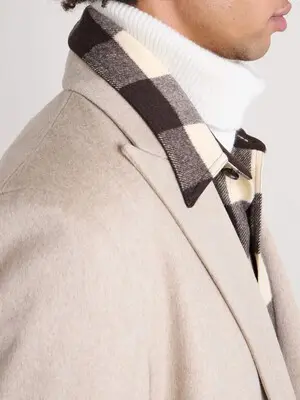 Ralph Lauren Purple Label Gable Checked Wool Shirt