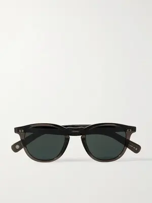 Garrett Leight Ace D-frame Sunglasses - Brown