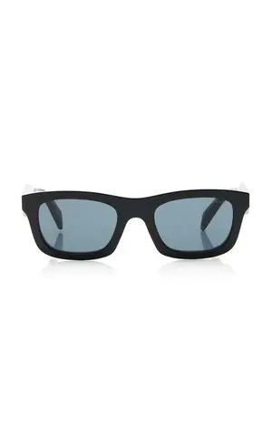 Prada Square Frame Acetate Sunglasses - Black