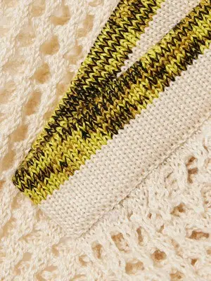 Escvdo Atuq Fringed Wide-leg Pants