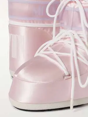 Moon Boot Icon Low Shell Snow Boots - Baby Pink