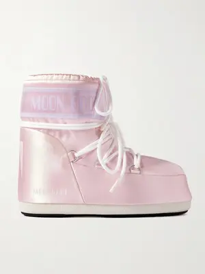 Moon Boot Icon Low Shell Snow Boots - Pink