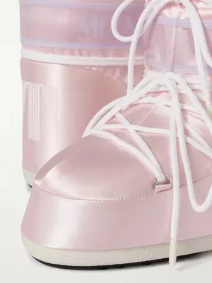 Moon Boot Icon Low Shell Snow Boots - Pink