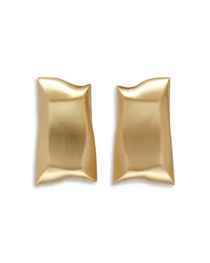 Cult Gaia Alaya Sculptural Clip-on Drop Earrings - Gold