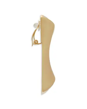 Cult Gaia Alaya Sculptural Clip-on Drop Earrings