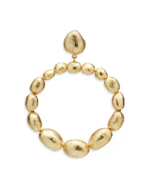 Cult Gaia Sira Foiled Drop Earrings