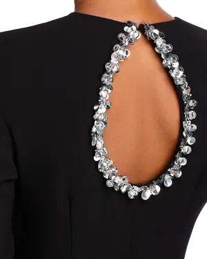 ROTATE BY BIRGER CHRISTENSEN Crepe Mini Dress
