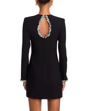 ROTATE BY BIRGER CHRISTENSEN Crepe Mini Dress