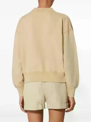 MARANT ETOILE Moby Logo Sweatshirt - Neutrals
